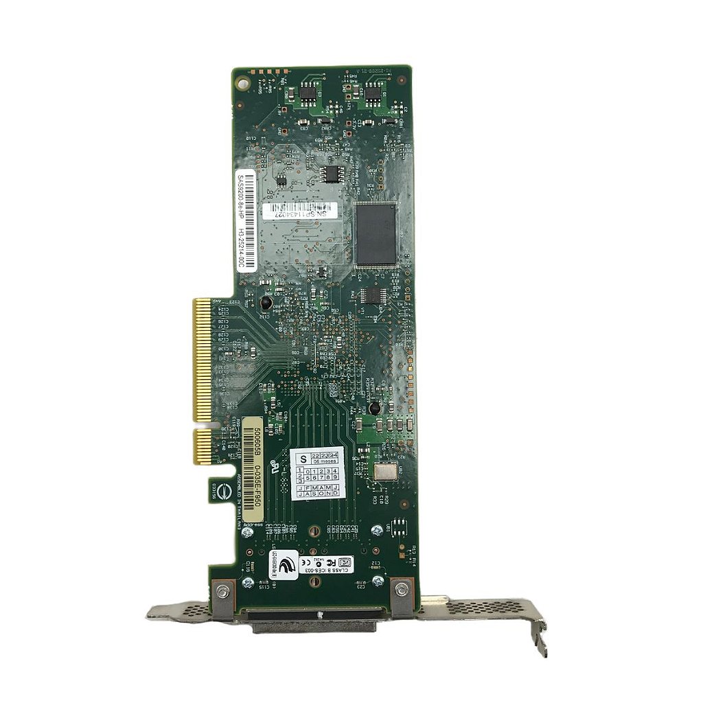 Placa Controladora Hba Lsi Sas9200 8e Hp H3 25214 00c 6 Gbps Perfil