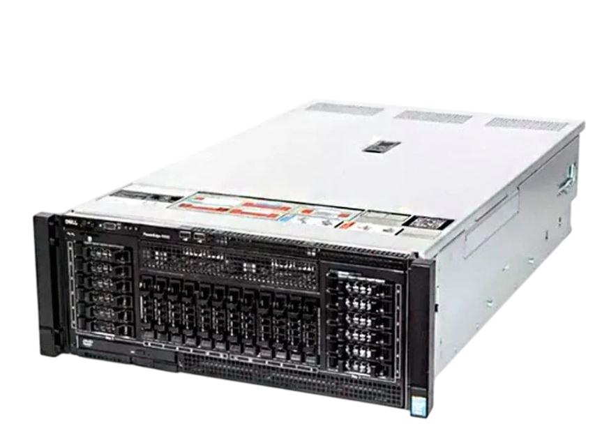 Servidor Dell R920 c/ 4 Baias 2,5": 4 Xeon 10 Núcleos, Ram 512Gb, 1.2TB ...