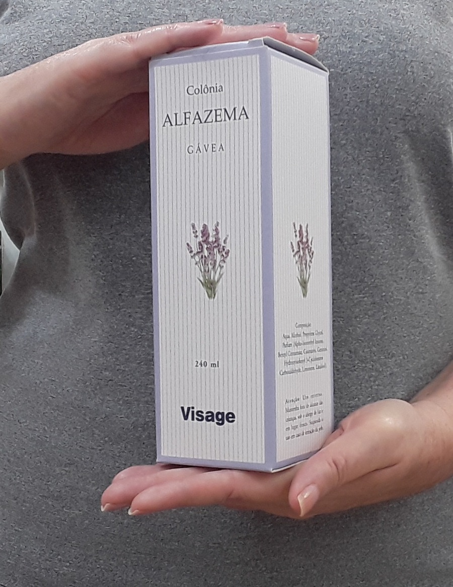 Perfume Alfazema Visage Gávea 240 ml – Presente Perfumado com Char ...