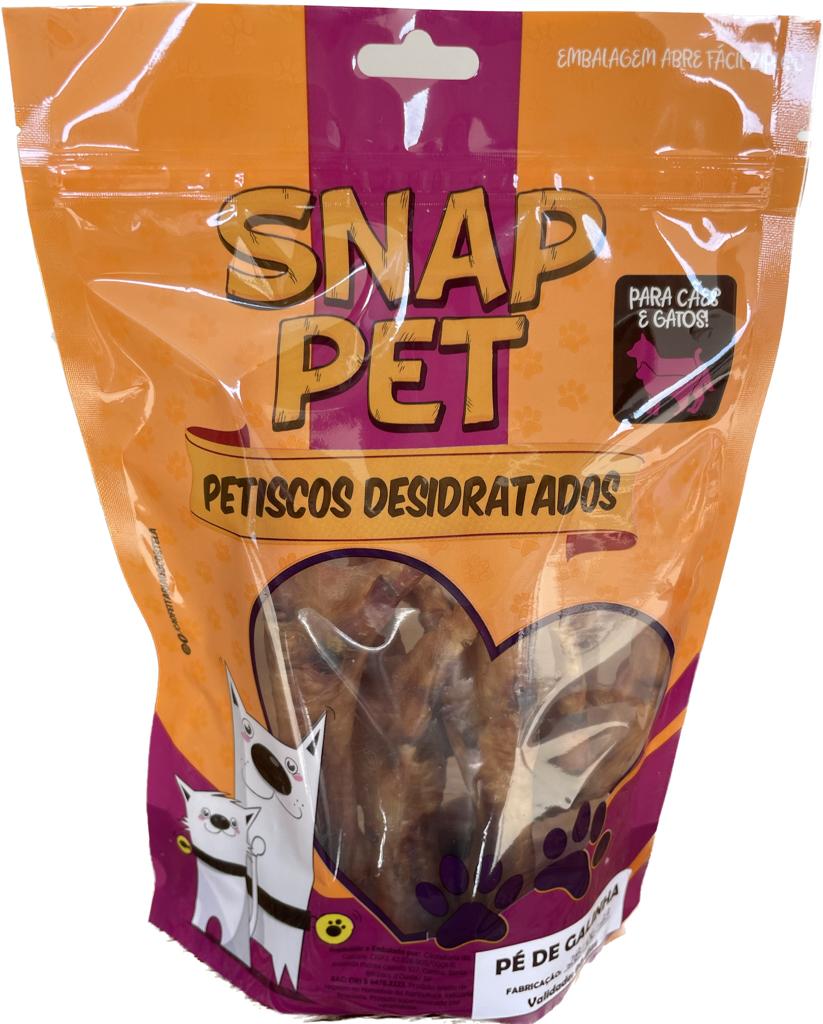 Snap Pet Desidratado de Pé de Galinha - Empório da Berê