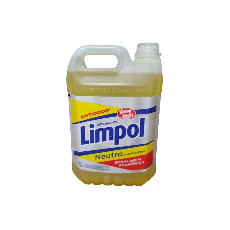 DETERGENTE LIMPOL NEUTRO 5 LT - Boni Embalagens
