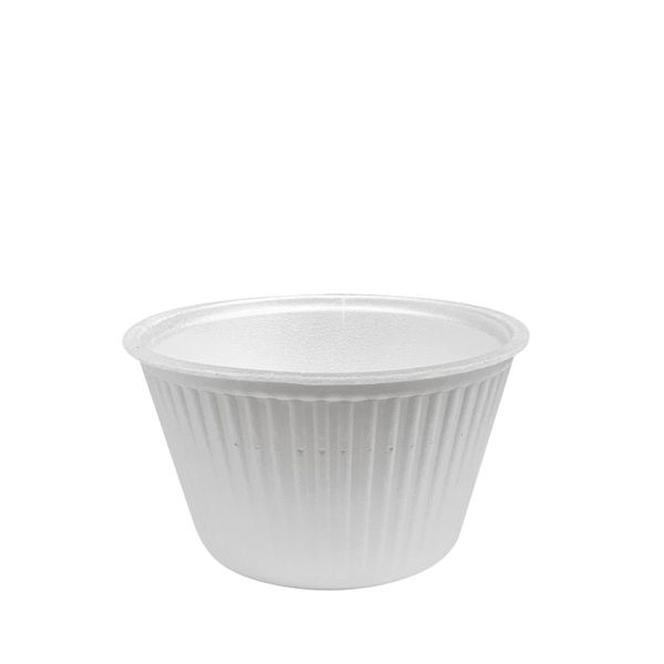 POTE TÉRMICO REDONDO FIBRAFORM HF 300ML C/ 50 - Boni Embalagens