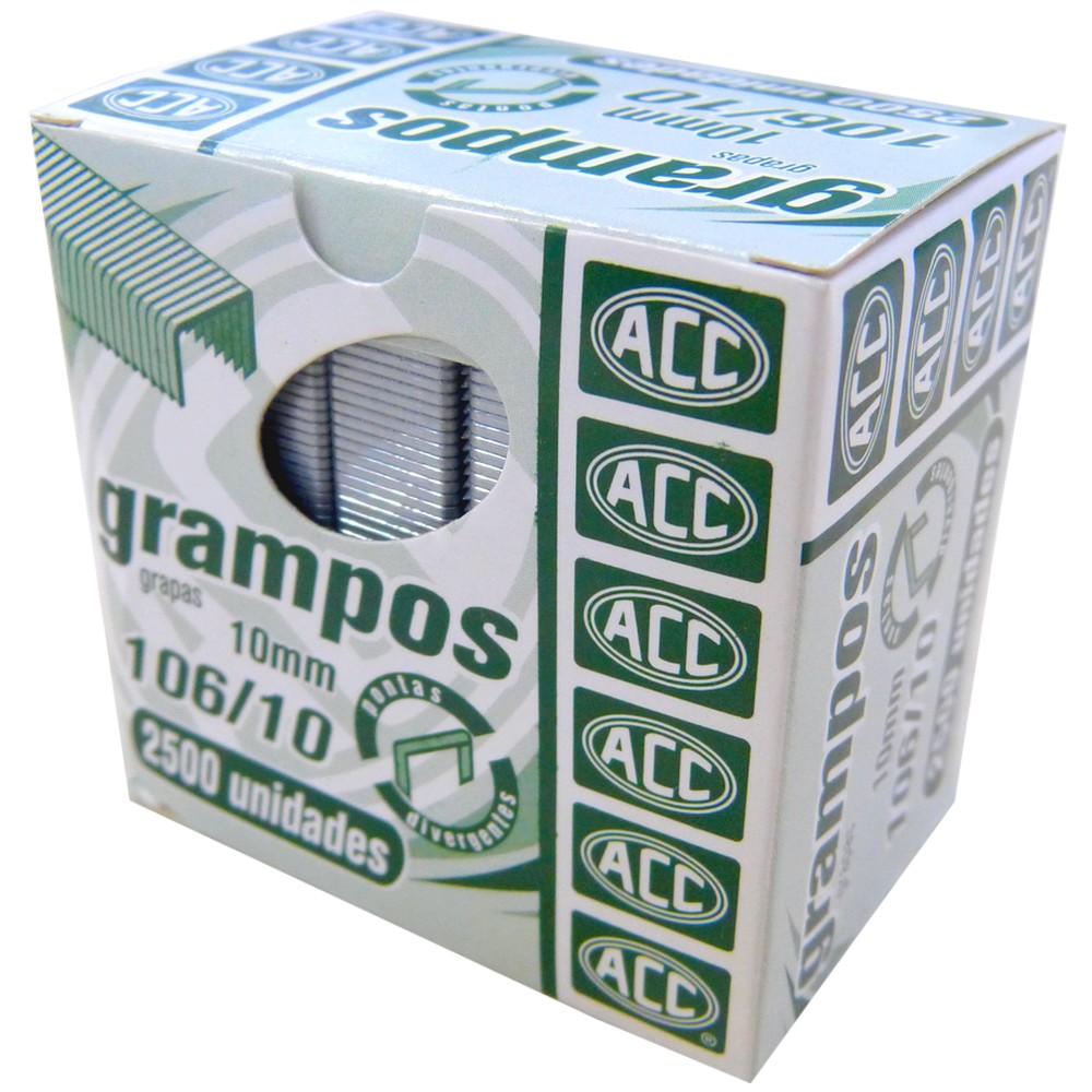 GRAMPO 106/10 GALVANIZADO - Boni Embalagens