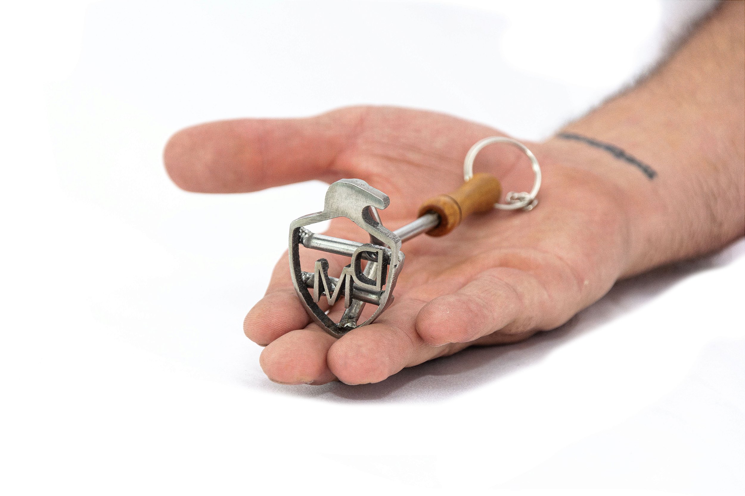 Mini Marca Chaveiro em Inox | Personalizada com Sua Marca - Touro de ...