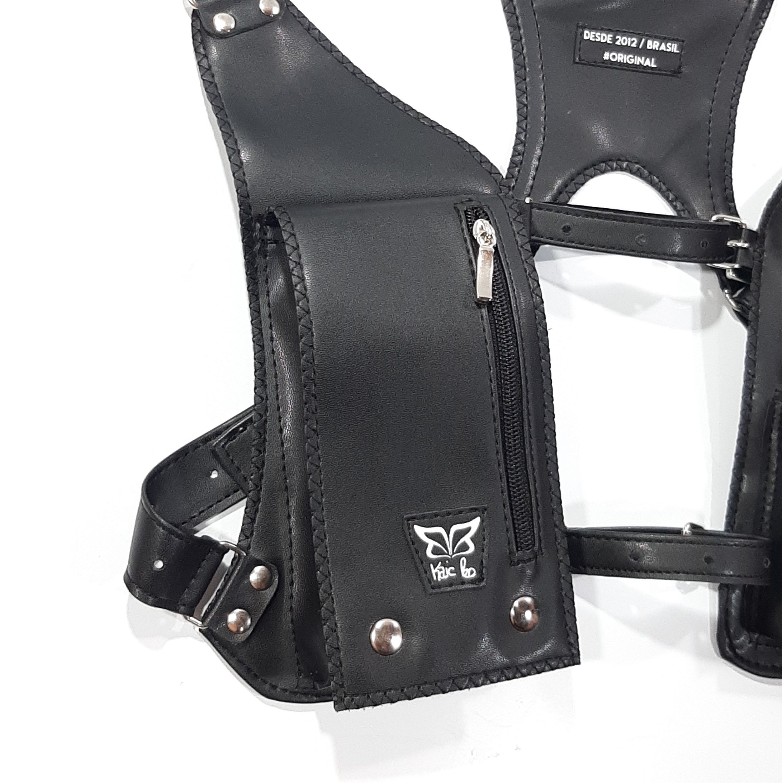 DIOMBO CARTUCHEIRA - PRETO PREMIUN ALTA PERFORMANCE - (VEGAN) - Kaic Bo