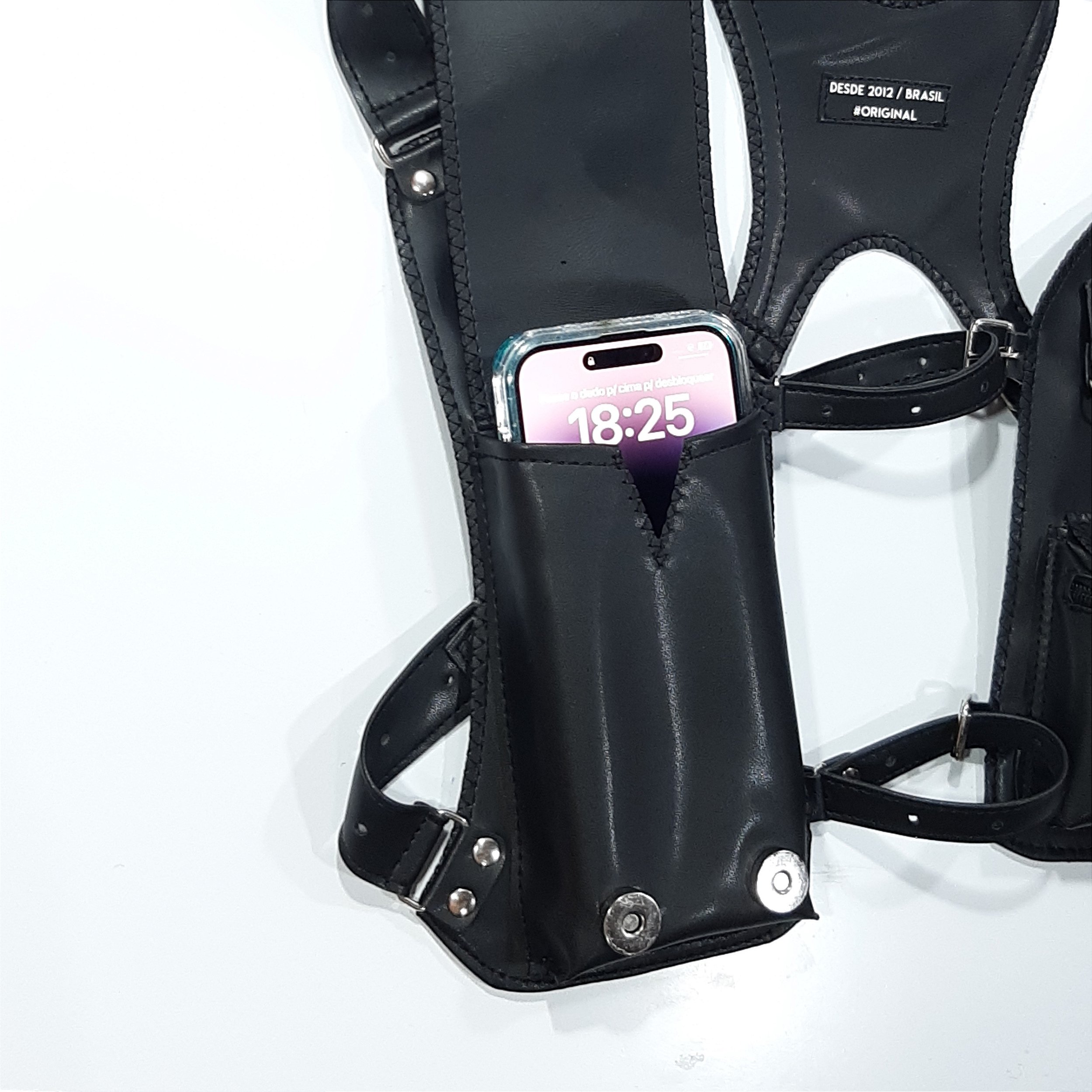 DIOMBO CARTUCHEIRA - PRETO PREMIUN ALTA PERFORMANCE - (VEGAN) - Kaic Bo