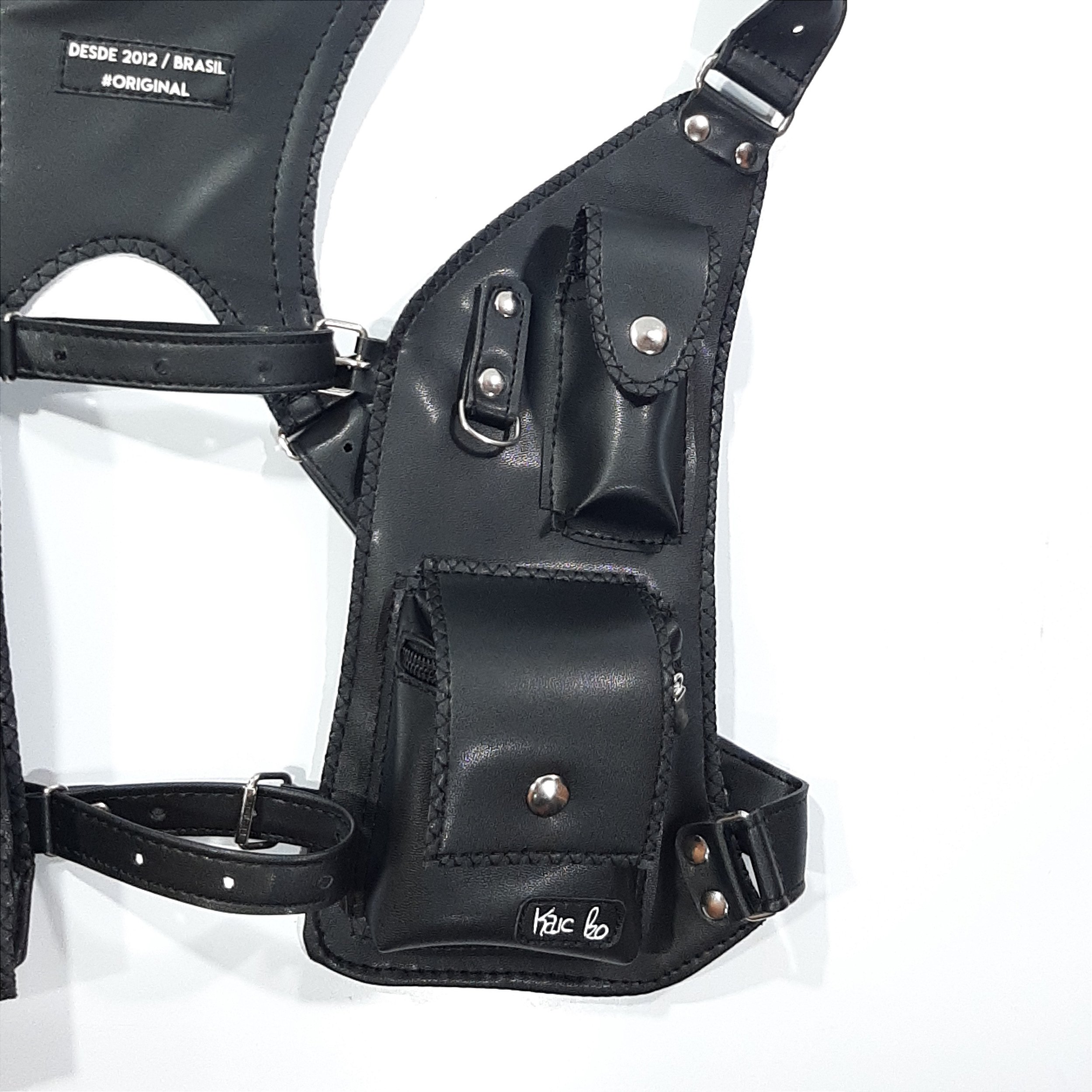 DIOMBO CARTUCHEIRA - PRETO PREMIUN ALTA PERFORMANCE - (VEGAN) - Kaic Bo