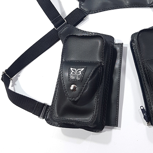 DIOMBO KIMUDA ZÍPER - PRETO PREMIUN ALTA PERFORMANCE - (VEGAN) - Kaic Bo