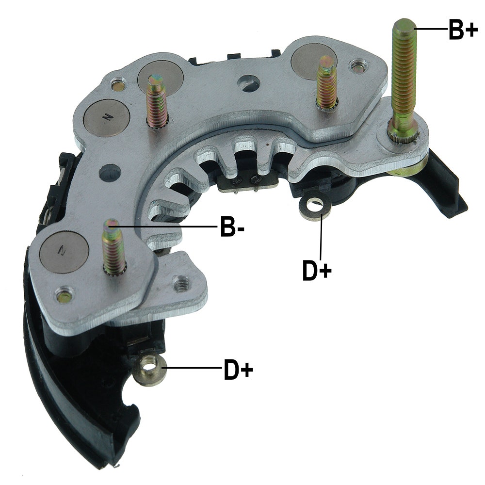 Placa De Diodos Gauss Equivalente 13334 Lester - MozBR Peças e ...