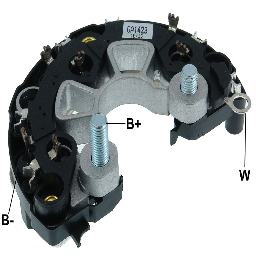 Placa Diodos Gauss Equivalente alternador 0124555004 bosch - MozBR ...