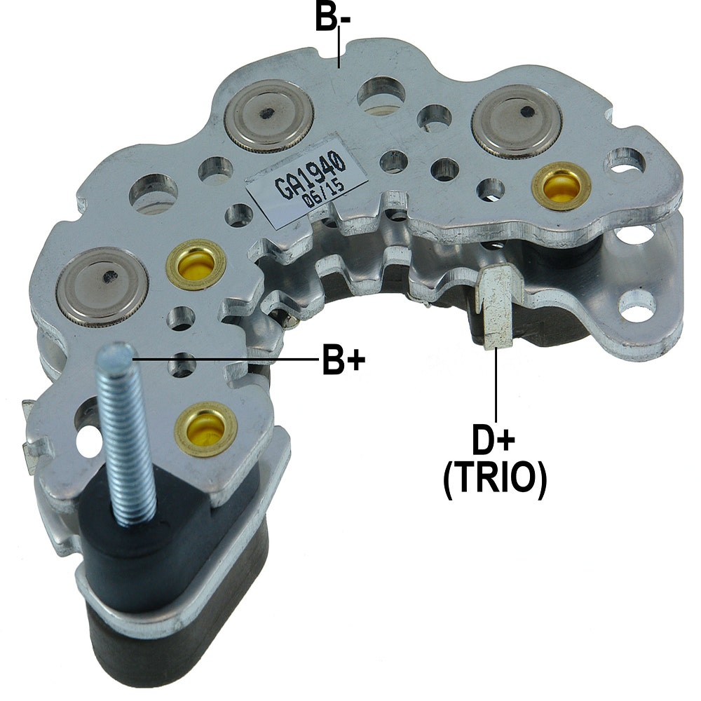 Placa De Diodos Gauss Equivalente 96314258 Daewoo - MozBR Peças e ...