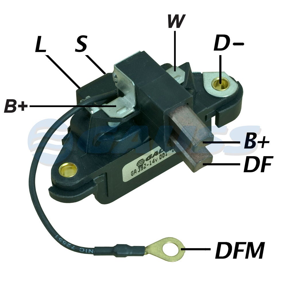 Regulador Alternador Gauss Equivalente 36555 cargo - MozBR Peças e ...