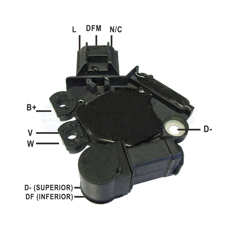 Regulador de Voltagem 14V Gauss Ford Escort 1.6 Zetec Rocam - MozBR ...