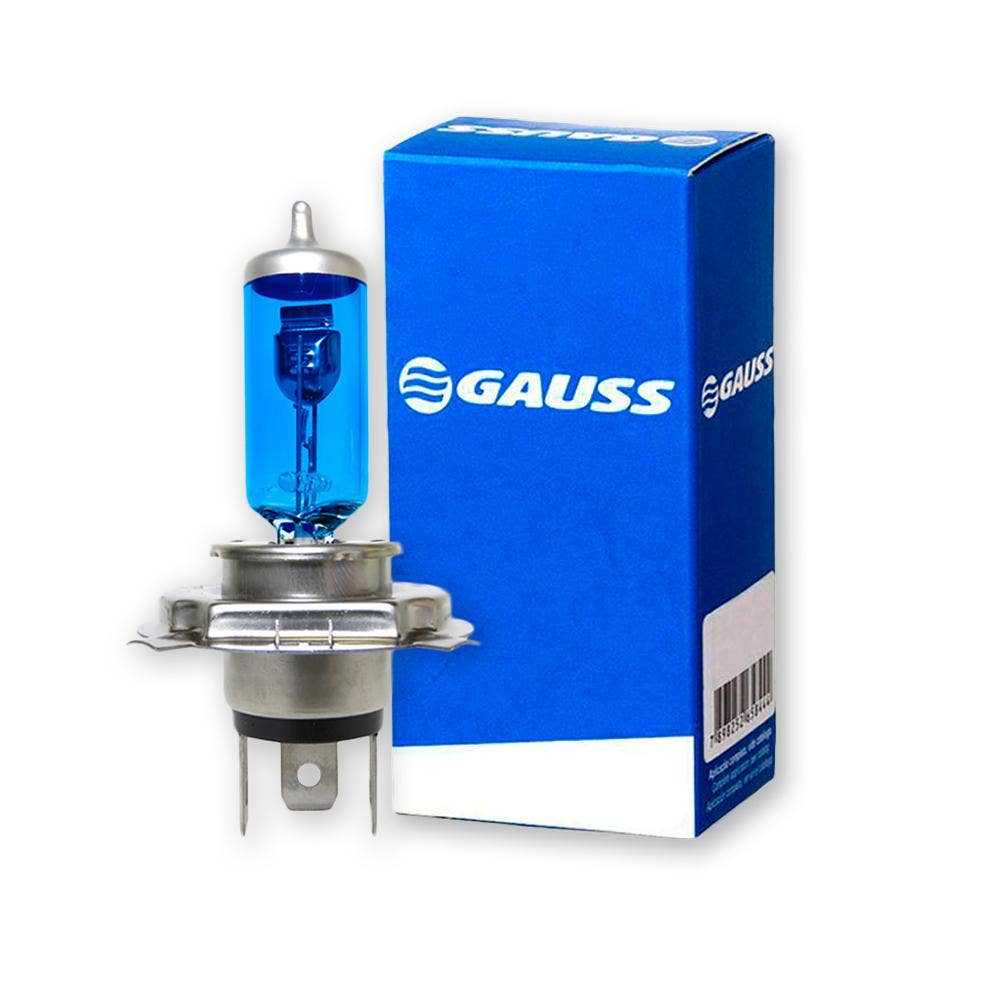 Lâmpada para Farol Alto Baixo Max Light H4 Gauss 2 Unidades - MozBR ...