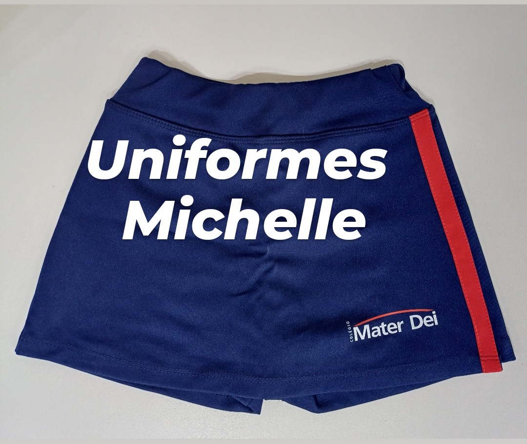 Short saia Mater dei - UNIFORMES MICHELLE