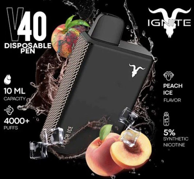 Ignite - Pod Descartável - Ignite V40 - 4000 puffs - Baterias ...