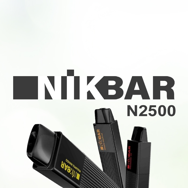 Nikbar - Pod Descartável - N 2500 - 2500 puffs - Baterias & Carregadores