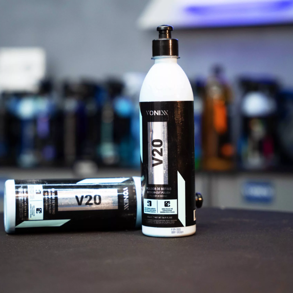 Composto Polidor de Refino V20 Vonixx - 500ml - Loja do Lavacar
