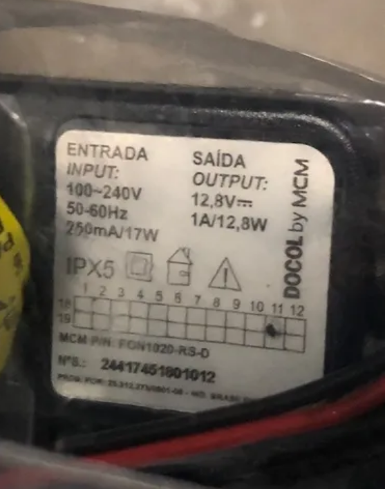 00420300, docol, fonte, chaveada, docoleletric, sensor, - Casa das ...