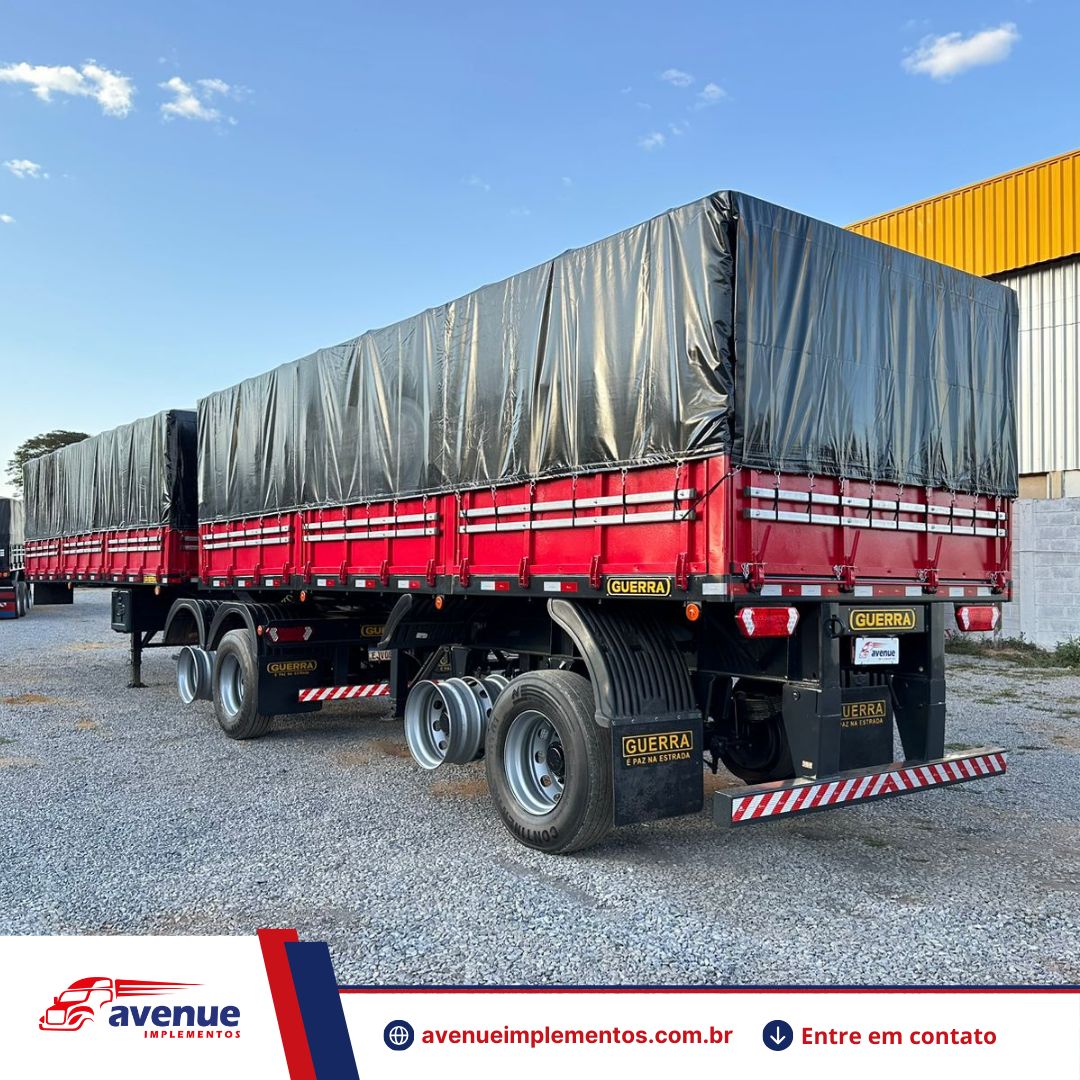 Bitrem Guerra 11/12 - Avenue Implementos Rodoviários - Patos de Minas