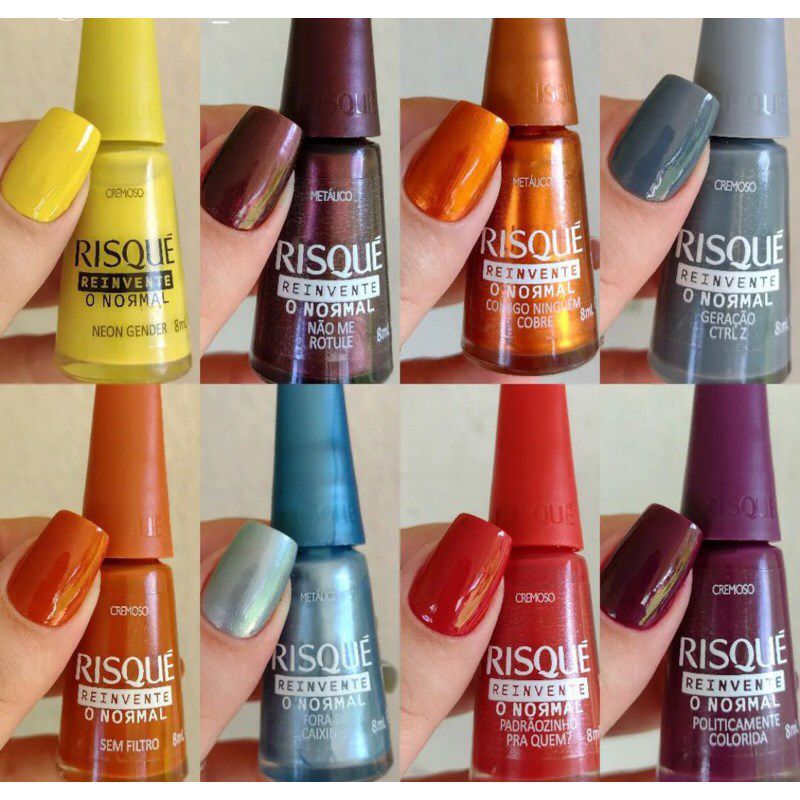 ESMALTE RISQUÉ REINVENTE - SEM FILTRO - Loja da Manicure