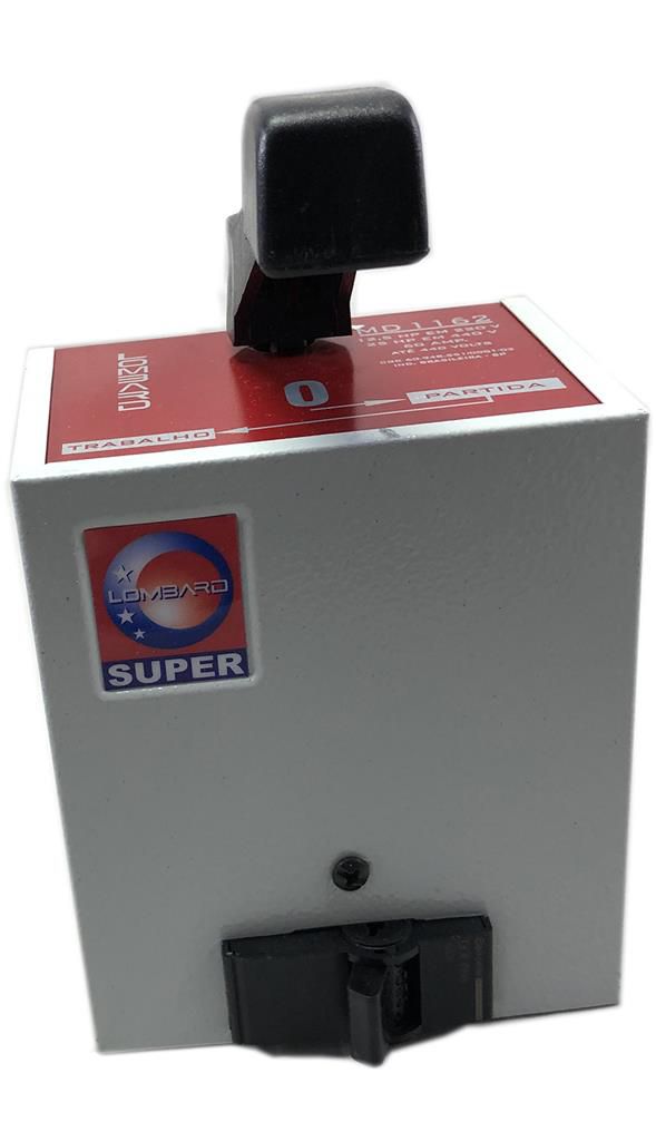 Chave Lombard Monofásica Com Proteção 12,5 cv 60a 220v M1162 - A ...