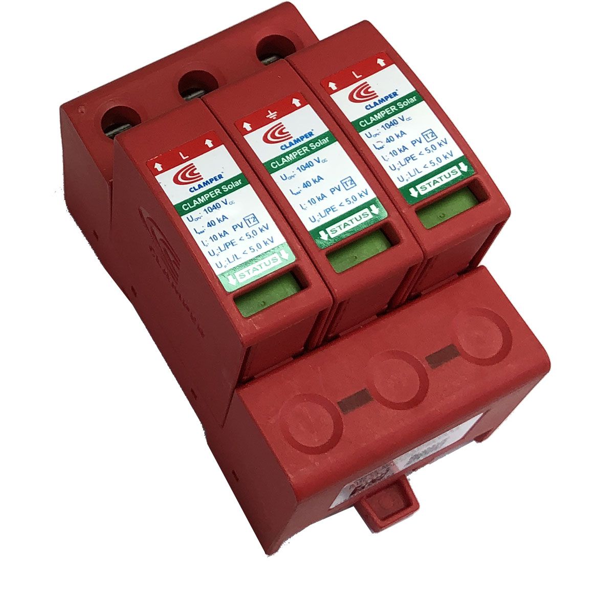 Protetor DPS Clamper Solar 1040V 40KA Saída Remota - A Instaladora