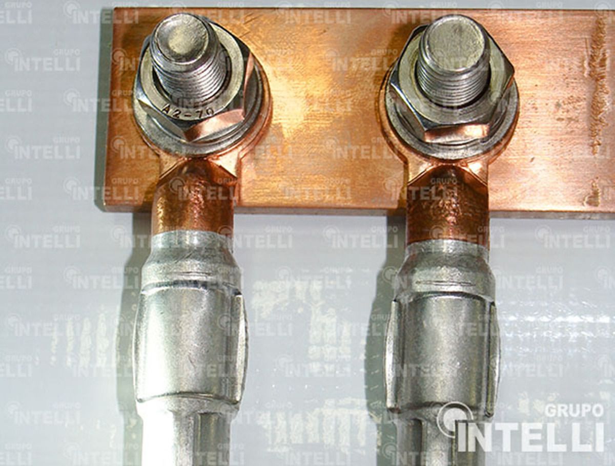 Terminal Bimetálico 35mm Para Barramento C/4 Unidades - A Instaladora