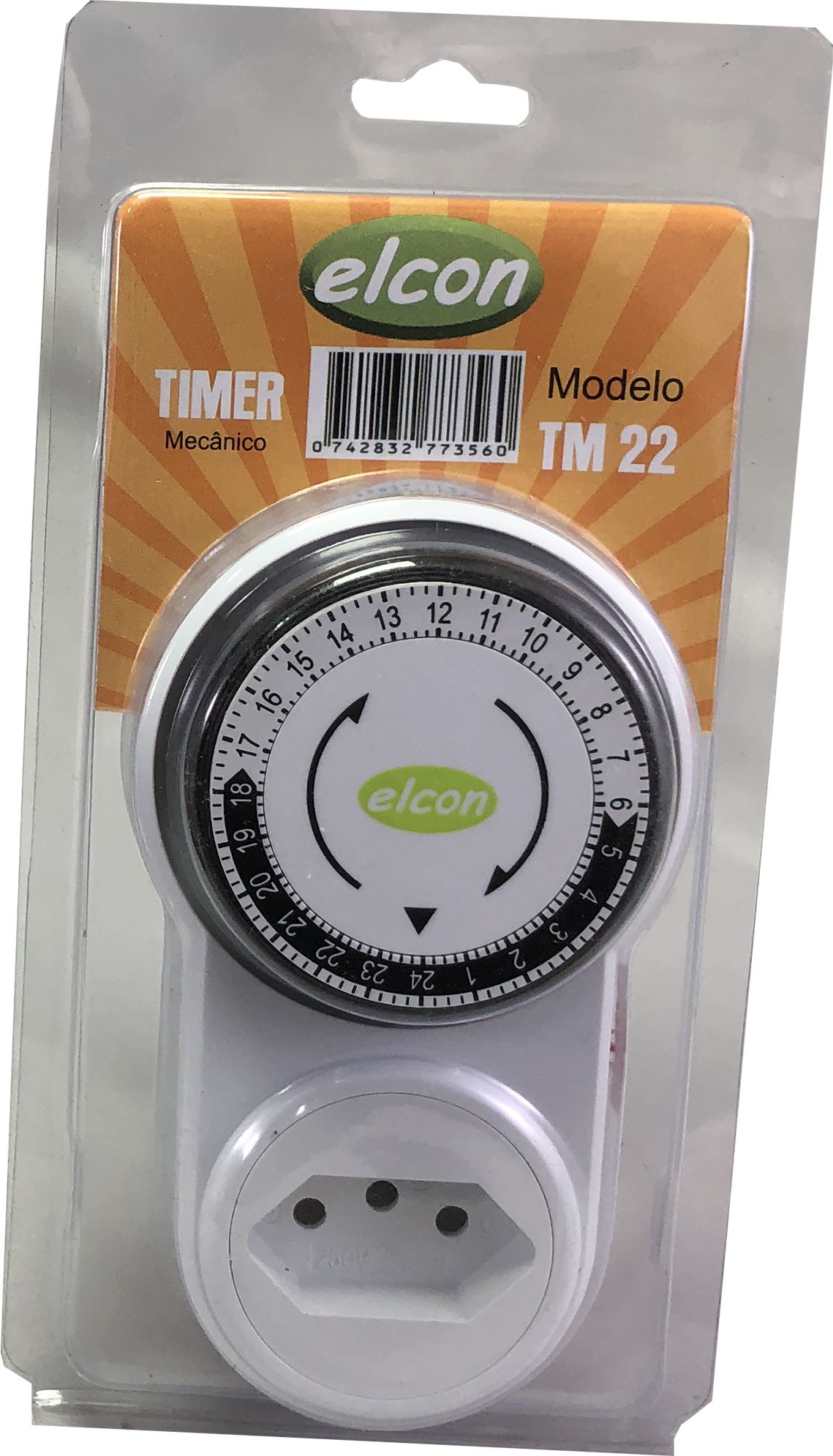 Timer programador horário Elcon Analógico bivolt - A Instaladora