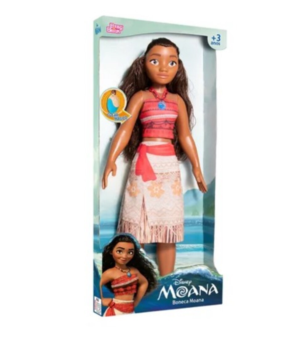 Boneca Moana Com Colar Mini My Size 55cm - Baby Brink - Incontro - Crie ...