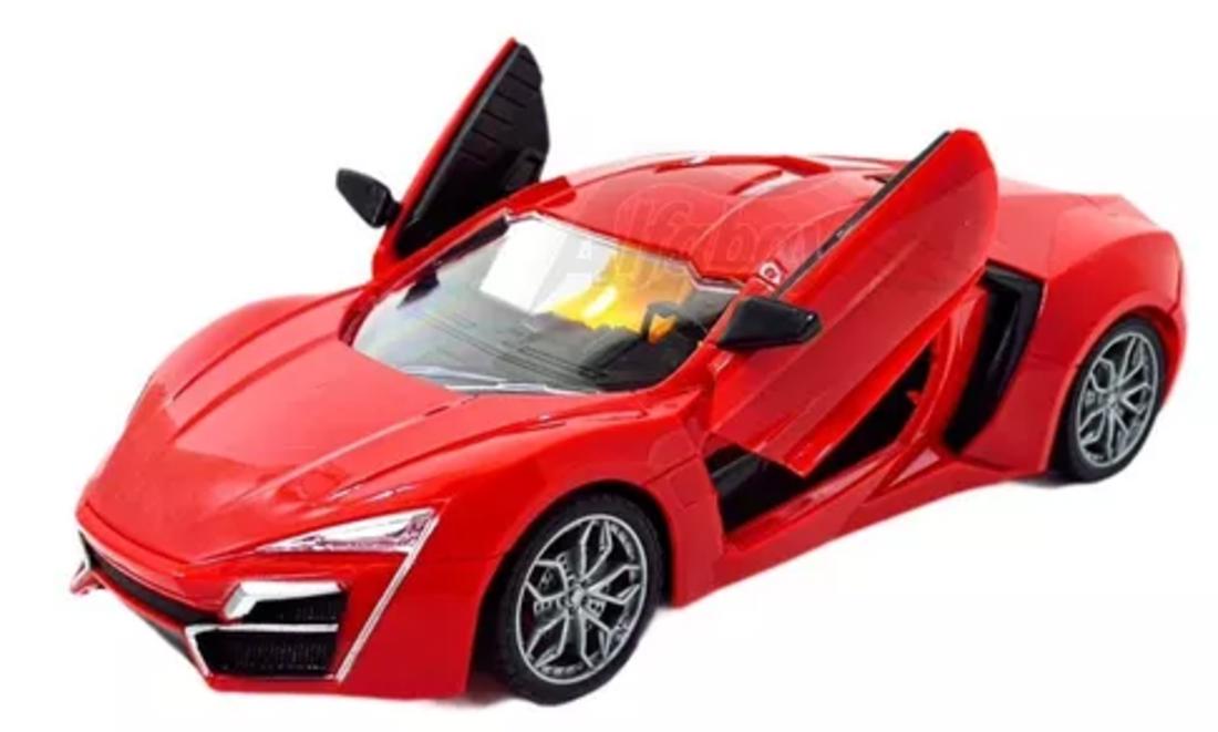 Carro Road Speed Controle Remoto 7 Funções C/ Luz Vermelho - Incontro ...