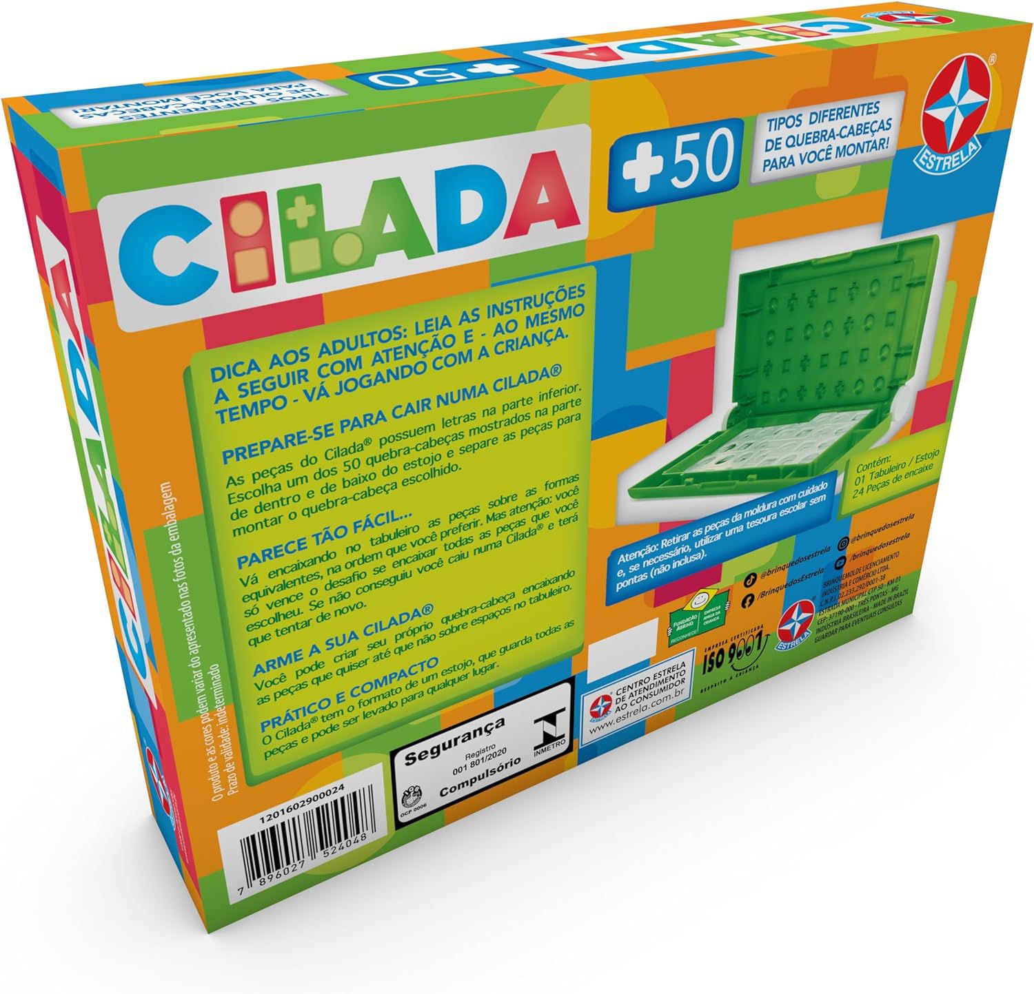 Jogo Cilada - Estrela | Alternativa Brinquedos - Alternativa Brinquedos ...
