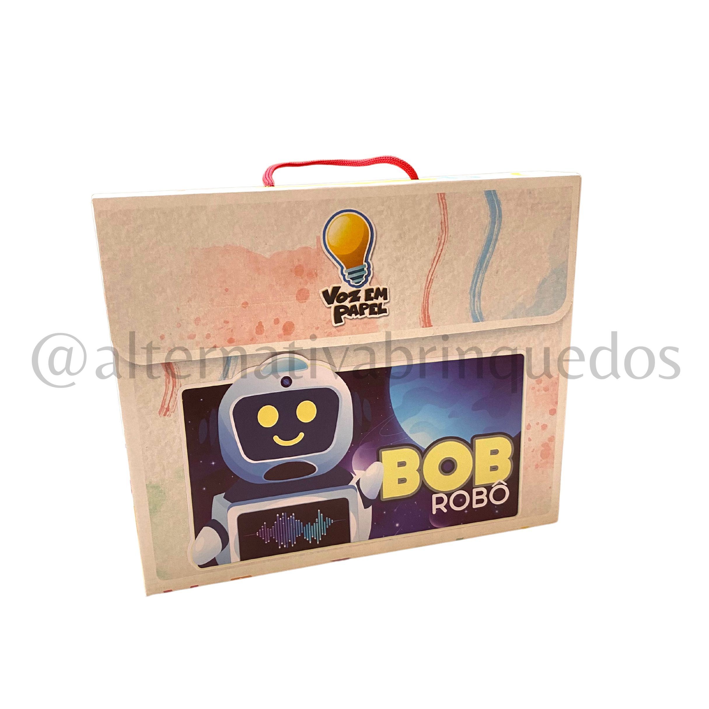 Bob Robô - Voz em Papel | Alternativa Brinquedos - Alternativa ...