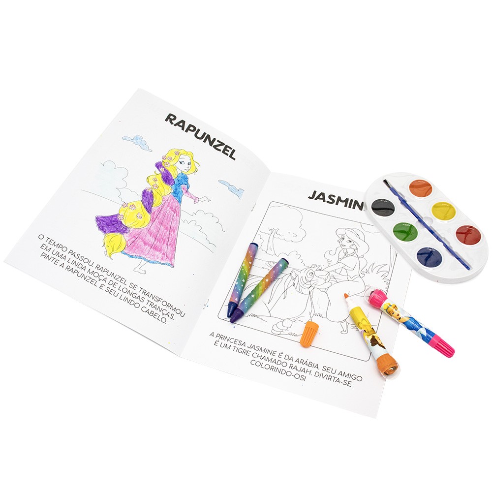 Livro Kit Ler e Colorir 5 em 1 Princesas - TodoLivro - Alternativa ...