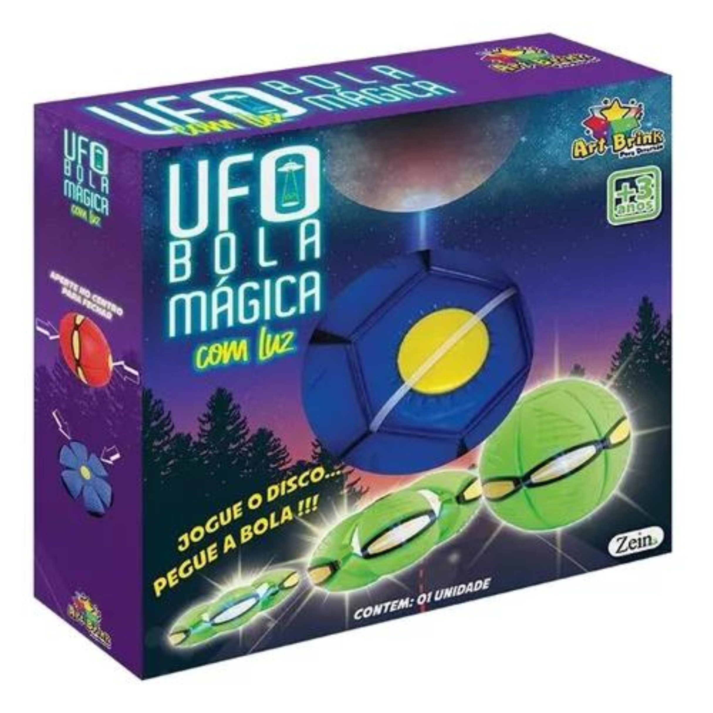 Bola Mágica com Luz e Som Magic Ball - Art Brink - Alternativa ...
