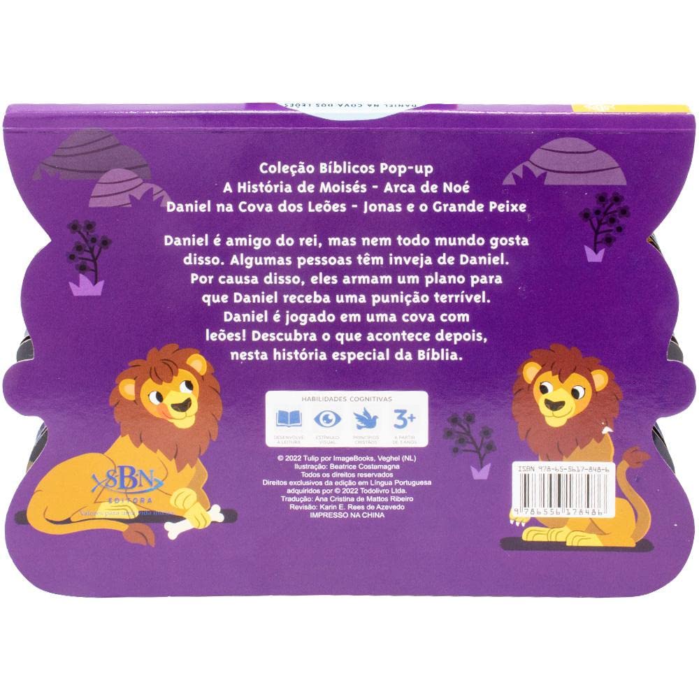 Livro Bíblico Pop-up: Daniel na Cova dos Leões - TodoLivro ...