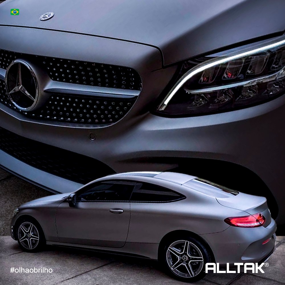 Adesivo Satin Graphite Metallic Metallic 1,38m Alltak Grafite Fosco ...