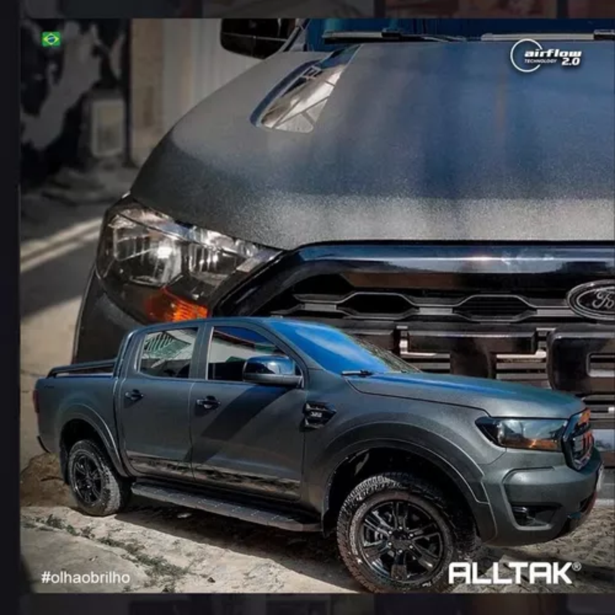 Adesivo Krusher Black 1,38m Alltak (Preto) - Pek Screen