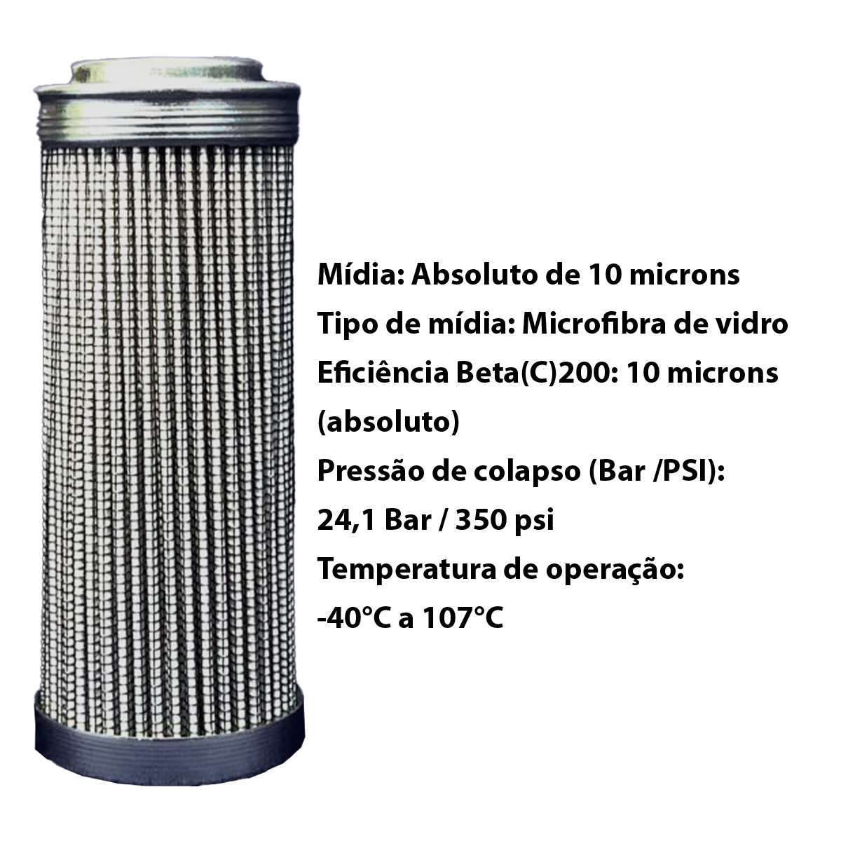 Elemento Filtrante Similar Parker-hda 114148 - Fp20 010fv - Zermat ...