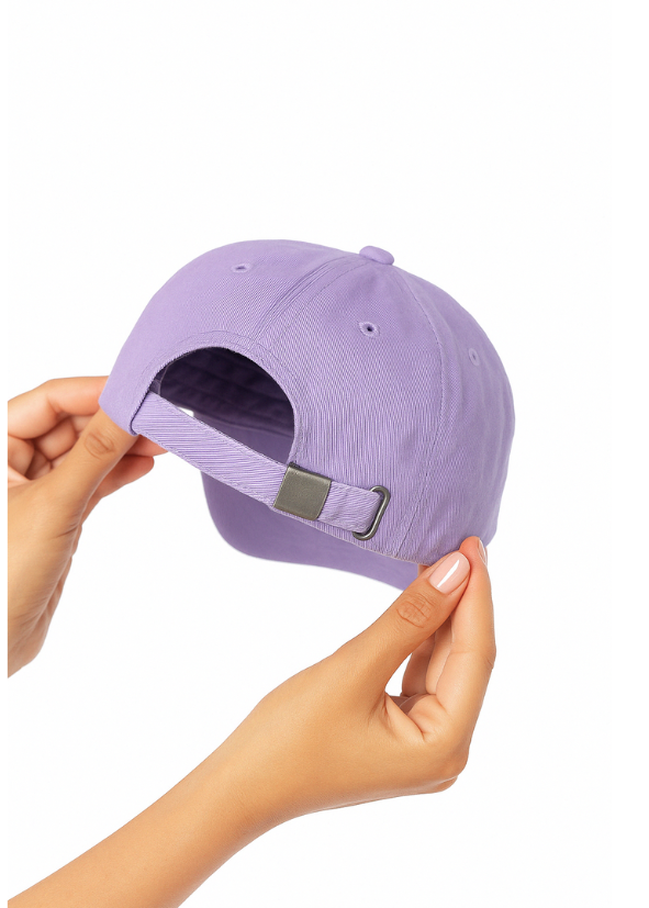 Boné de viagem - this is my travel hat | Boné Dad Hat na cor LILÁS ...