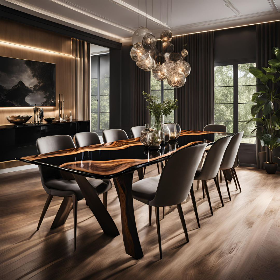 River Table Perla Negra - Historica Design