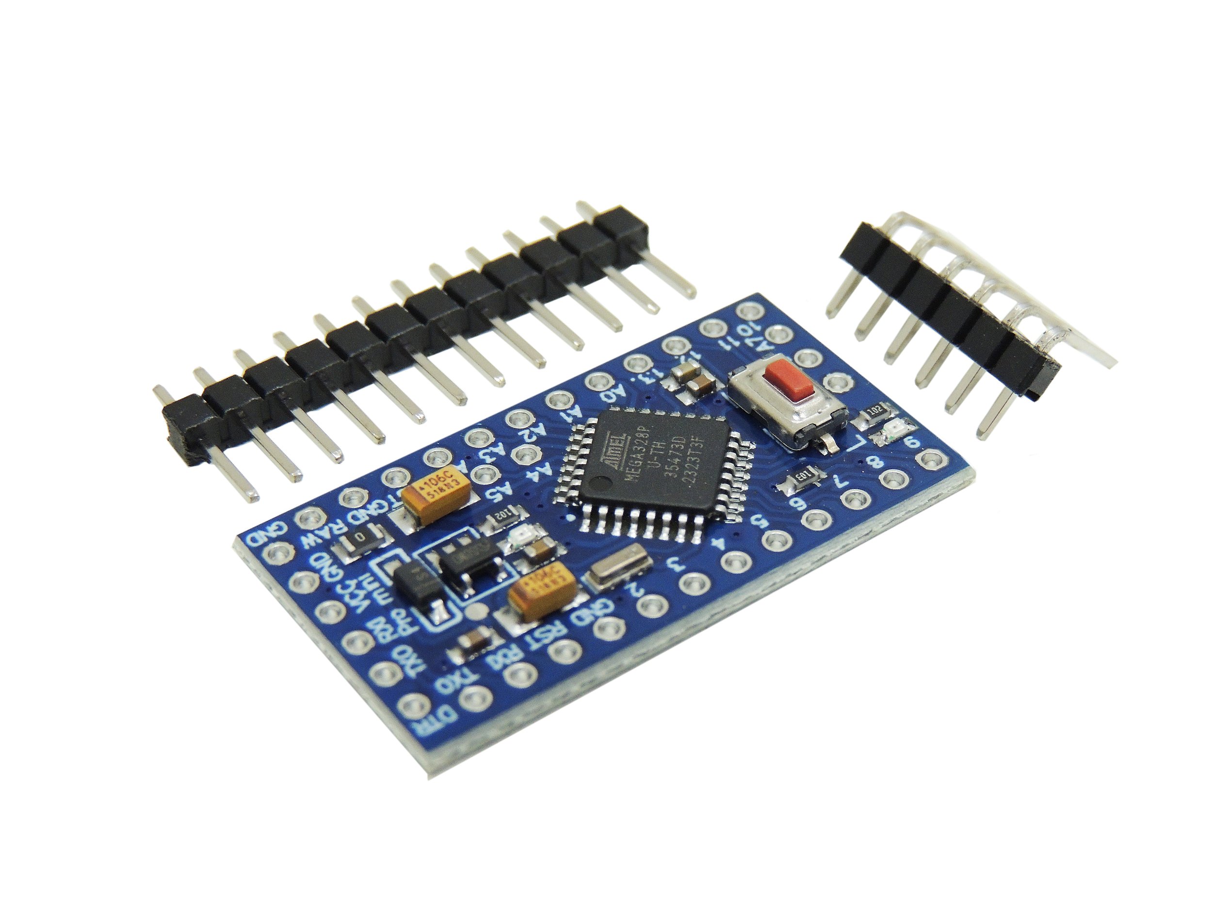 Placa Compatível Pro Mini Atmega328p 16MHZ 5V - BR ELETRÔNICA Placa Compatível Pro Mini Atmega328p 16MHZ 5V - BR ELETRÔNICA