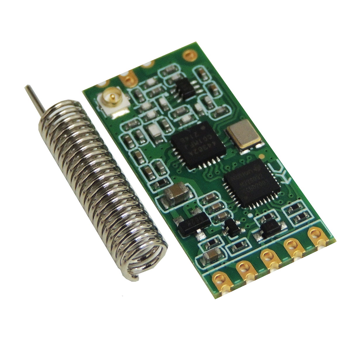 Módulo HC-12 RF 433MHz Wireless - TTL RS232 com Antena 1000m - BR ...