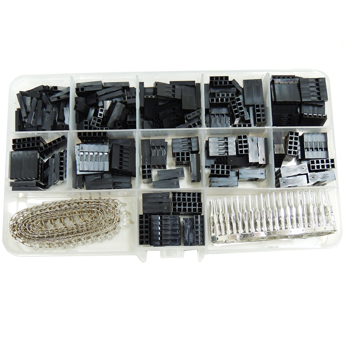 Kit 620 Conectores Dupont 2.54mm Macho e Fêmea - BR ELETRÔNICA