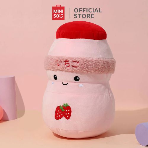 PELUCIA MILK SHAKE DE MORANGO - Miniso Shop
