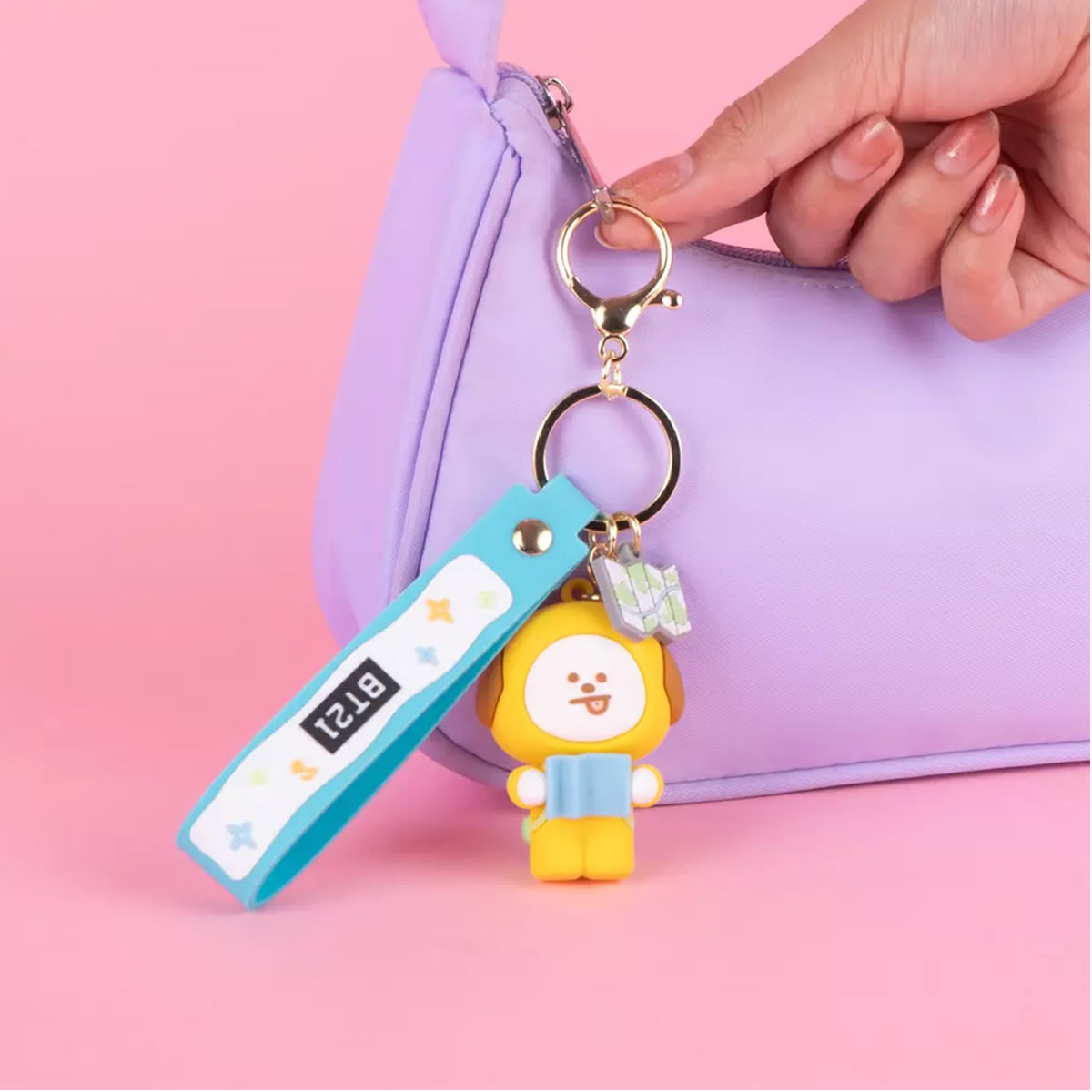 CHAVEIRO DA COLEÇÃO BT21 CHIMMY 12 CM. - Miniso Shop