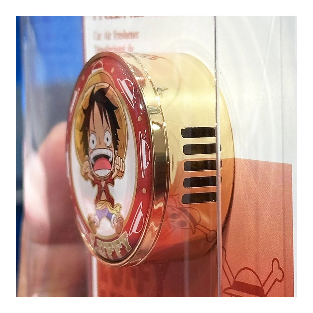 AROMATIZANTE PARA CARRO ONE PIECE LUFFY MINISO 1 PEÇA - Miniso Shop