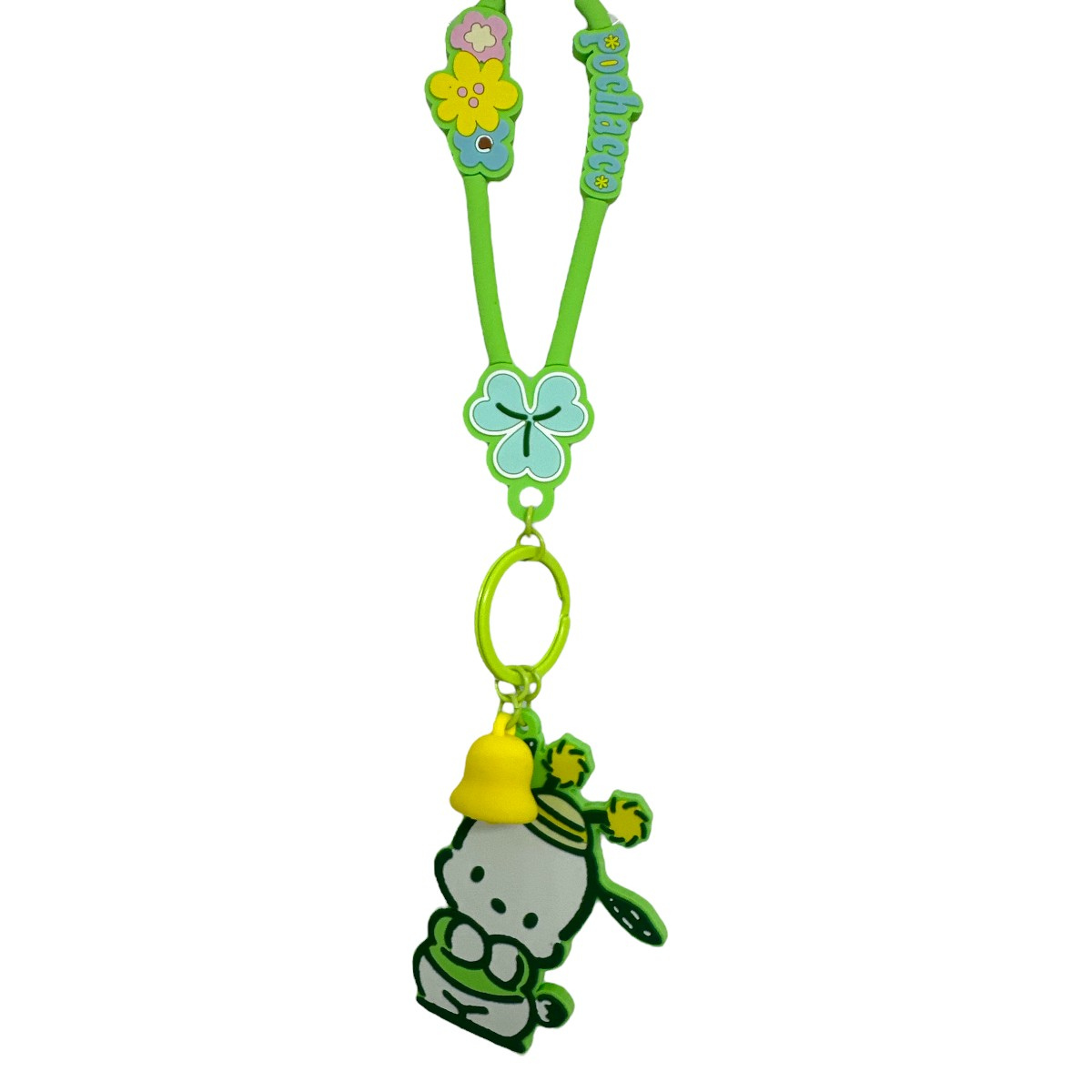 Pulseira Strap para Celular Sanrio Pochacco com Flor Miniso - Miniso Shop