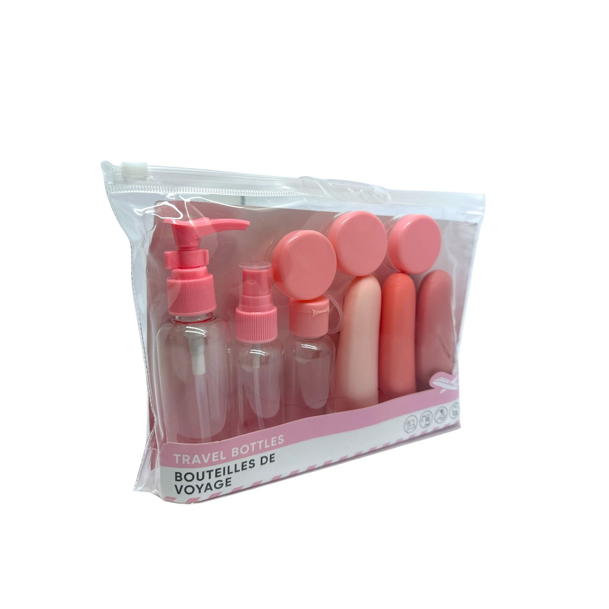 Kit Completo de Frascos de Cosméticos e Viagem Fofo Miniso - Miniso Shop