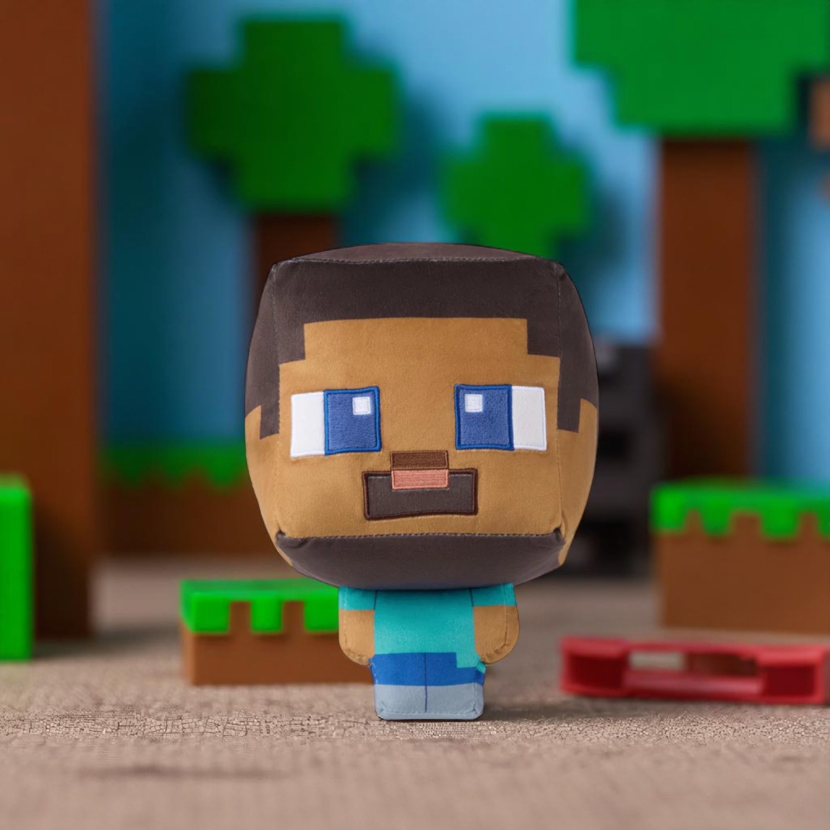 Pelúcia Minecraft Steve Gamer Fofo Original Miniso Miniso Shop